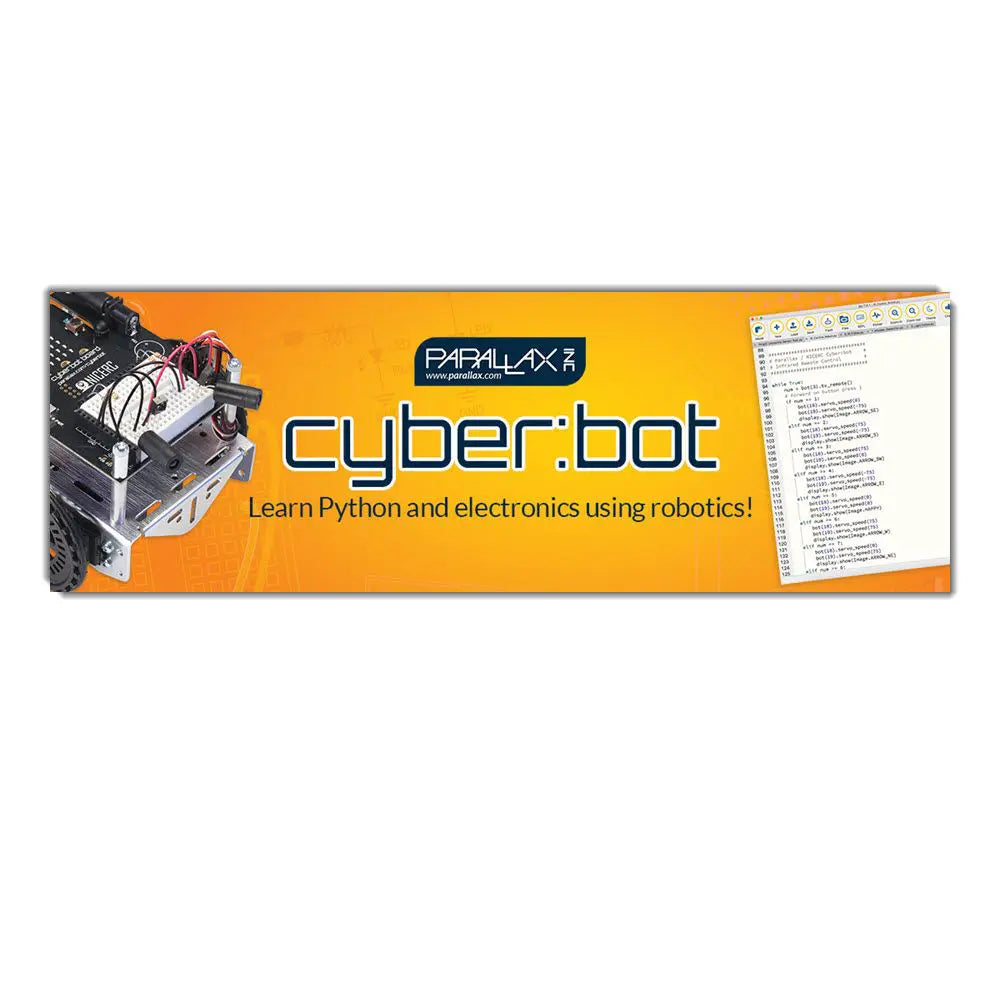 Parallax Cyber:bot 12-pack Plus – Electronix Express