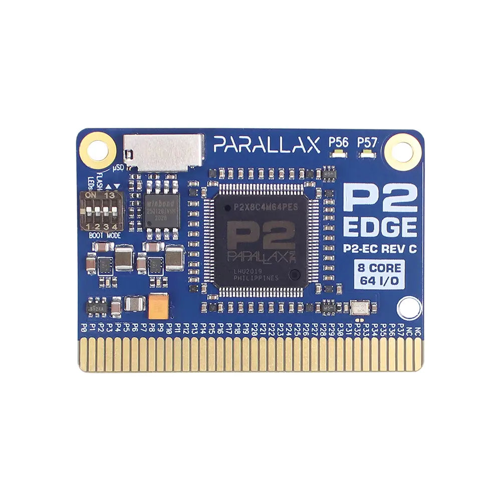 Parallax P2 Module with Edge Connector – Electronix Express