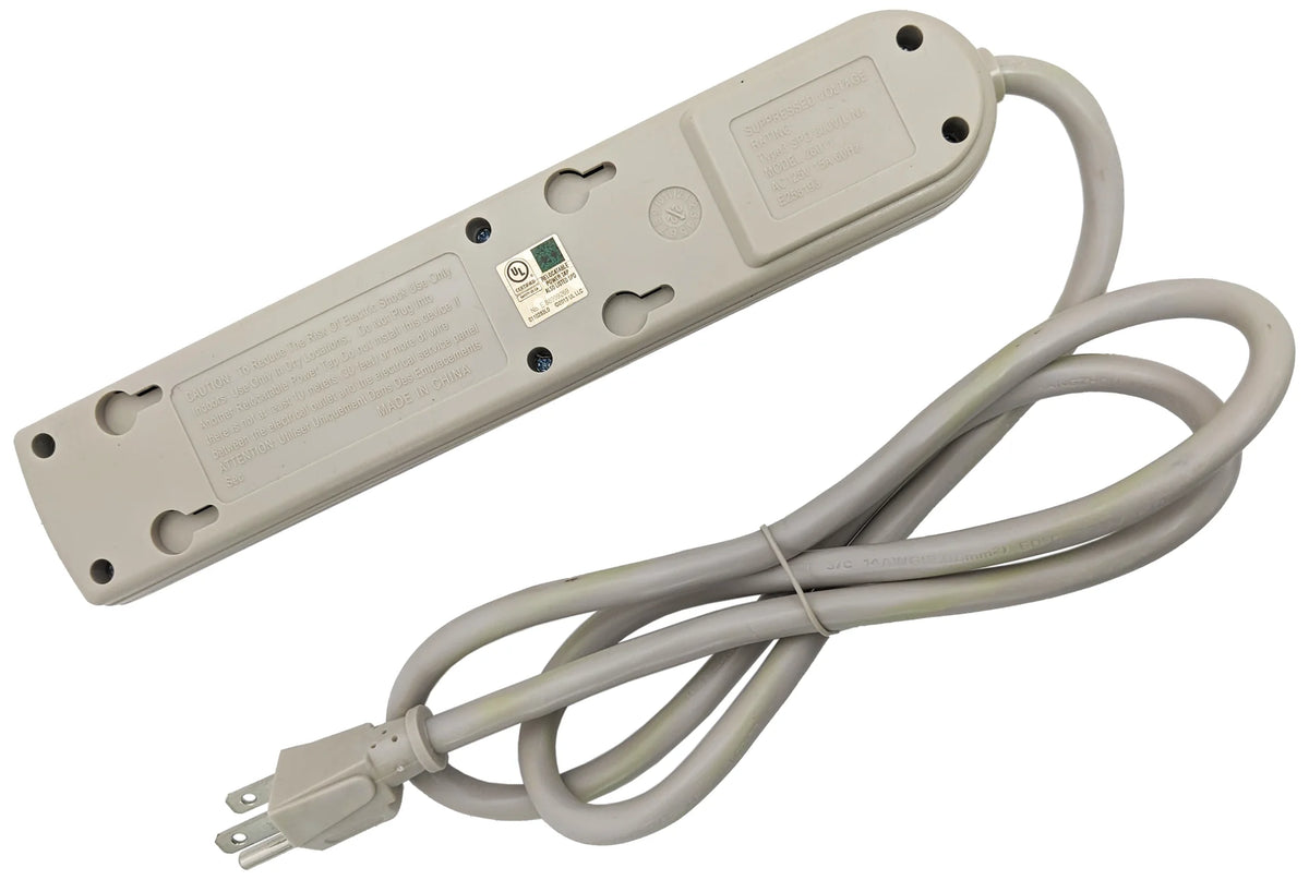 6 Outlet Surge Protector Power Strip with On/Off Switch, UL Listed ...