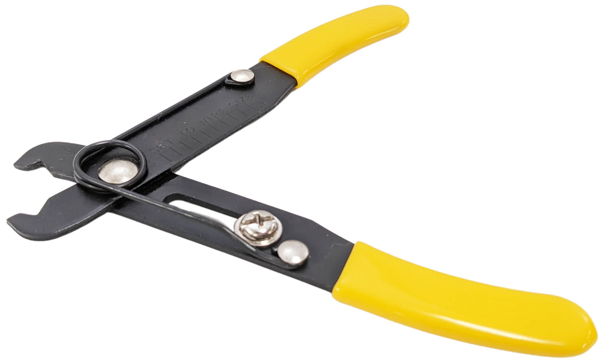 5" Wire Stripper & Cutter with Self Opening Cushion Grip Handles (8 to ...