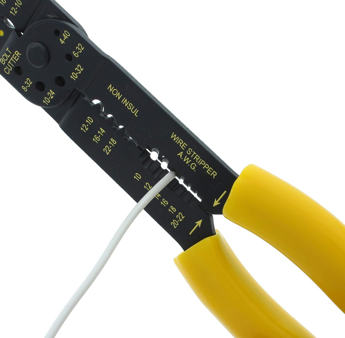 Electrical Multi-Crimp Strip Tool, Wire Crimper & Stripper with Crimpi ...