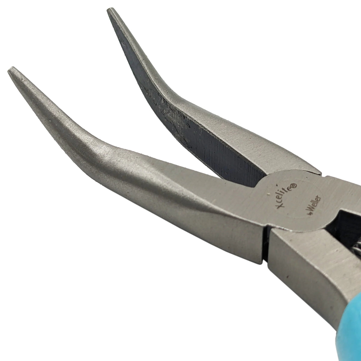 Xcelite 5½-Inch Curved Long Nose Pliers with Smooth Jaws, 45° Curve (C ...