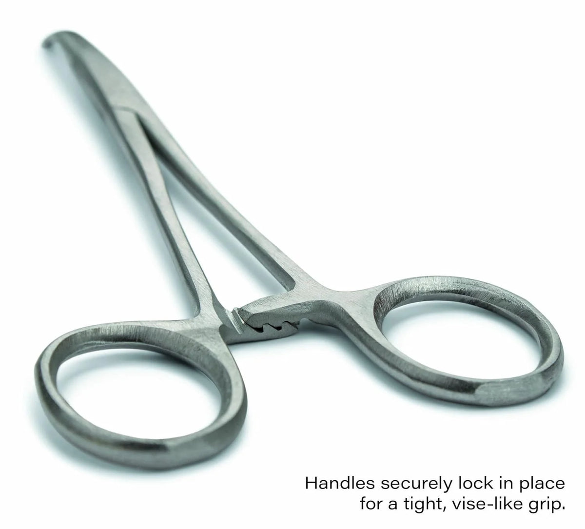 5½" Curved Nose Hemostat Clamp with Serrated Jaws – Electronix Express