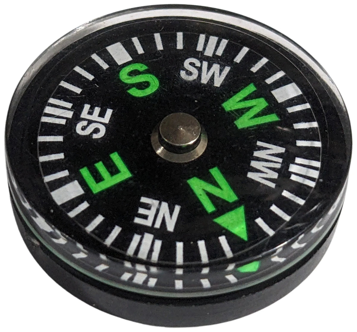 25mm Liquid-Filled Button Compass for DIY Paracord Survival Bracelets ...