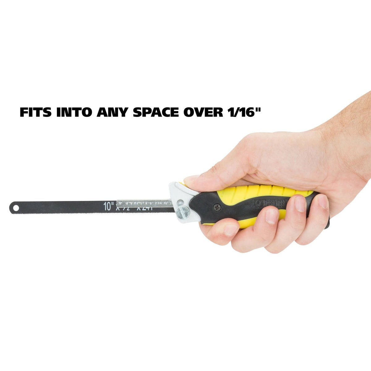 GreatNeck True Close Quarter Hacksaw | Cut Through Wood, PVC, Foam, Br ...