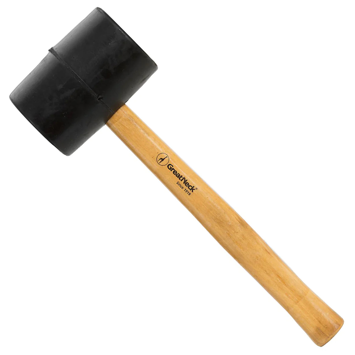 GreatNeck 32 Oz Rubber Mallet Hammer for Construction, Woodworking, Au ...