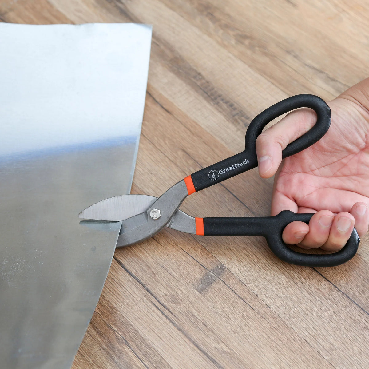 GreatNeck 10-Inch Tin Snips for Cutting Metal Sheet, Heavy Duty (T10SC ...