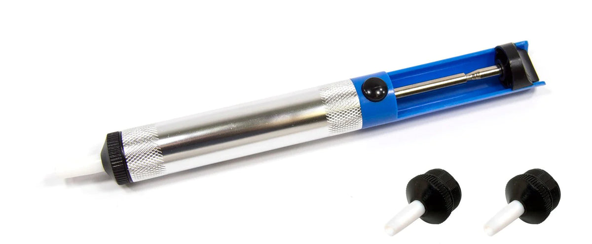 Solder Sucker RoHS Certified Desoldering Pump with 2 Spare Tips ...