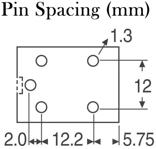 General Purpose Relay SPDT (1 Form C) 24VDC Coil Through Hole ...