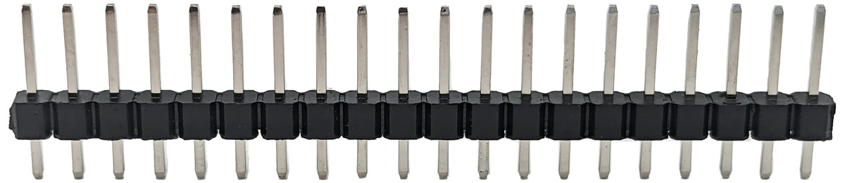 Single Row Male Header 20 Pins, 0.025" Square Posts on 0.1" Center ...