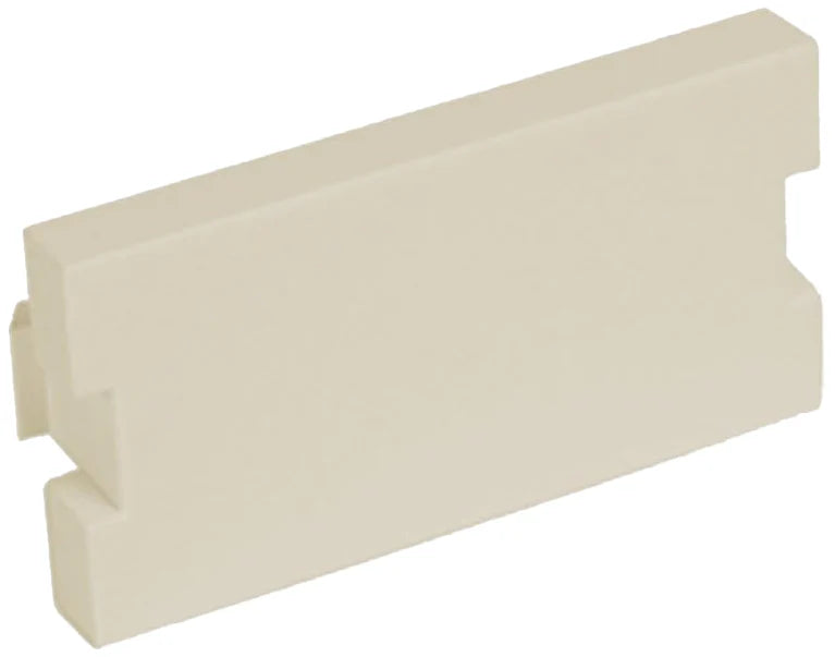Leviton Ivory 1 Unit High Blank MOS Module (41291-1BI) – Electronix Express