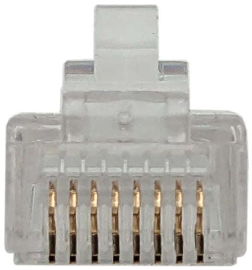 10 Pack RJ45-8 Modular Plugs, 8P8C, UTP Solid – Electronix Express