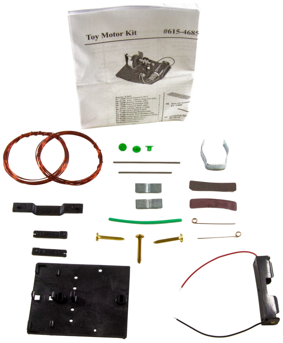 Build Your Own Electric Motor Kit - Electrical Engineering Educational ...