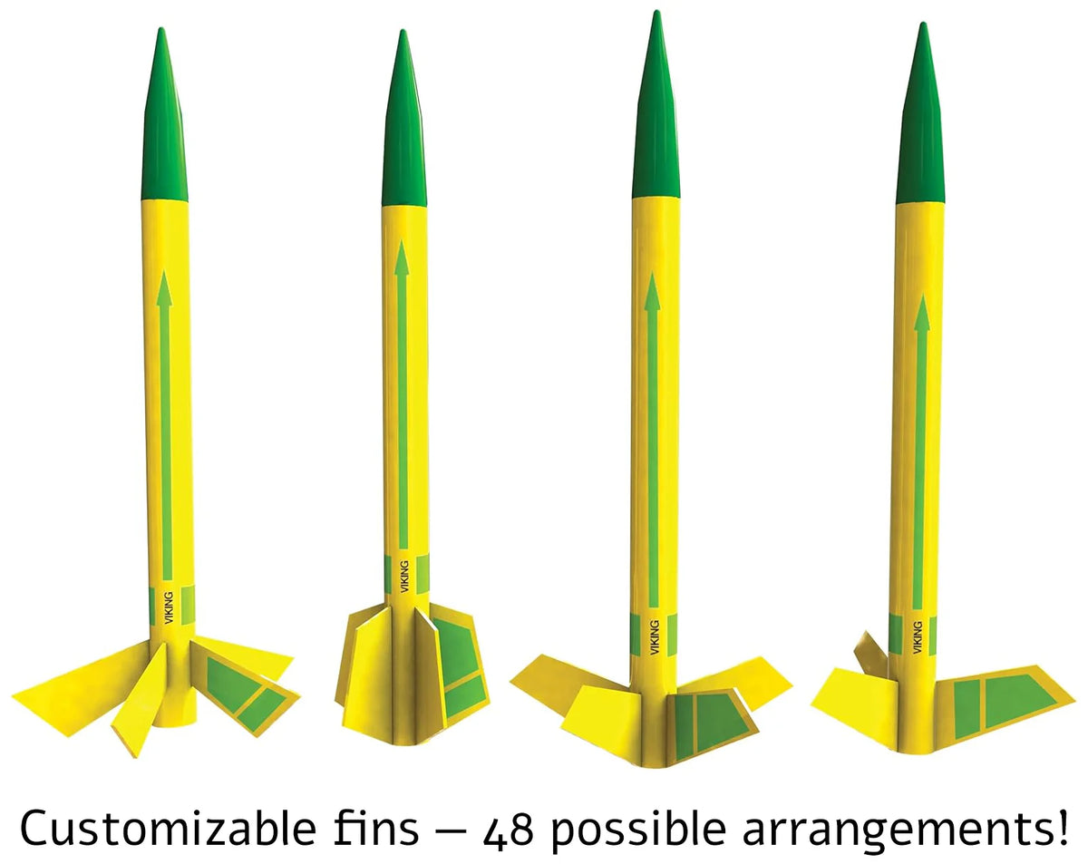 Estes 1755 Viking Rocket Bulk Pack, Includes 12 Model Rocket Kits (Int ...