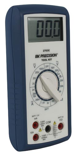 BK Precision Model 2703C: Manual Ranging Tool Kit Digital Multimeter ...