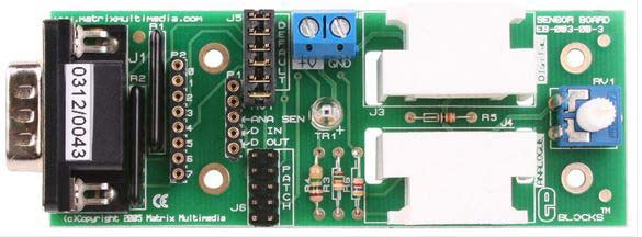 Peripheral Board- Sensor Board for Matrix Multimedia E-Block System ...