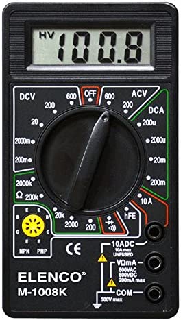 Elenco M-1008K - Digital Multimeter Solder Kit – Electronix Express