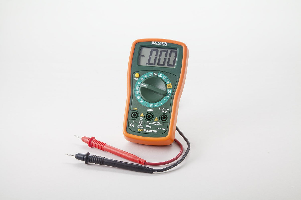 Extech MN35 Digital Mini MultiMeter – Electronix Express