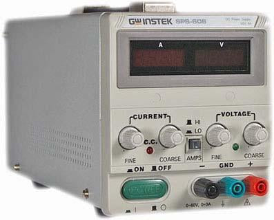 Instek High Current DC Switching Supply, 0-60V, 0-6A – Electronix Express