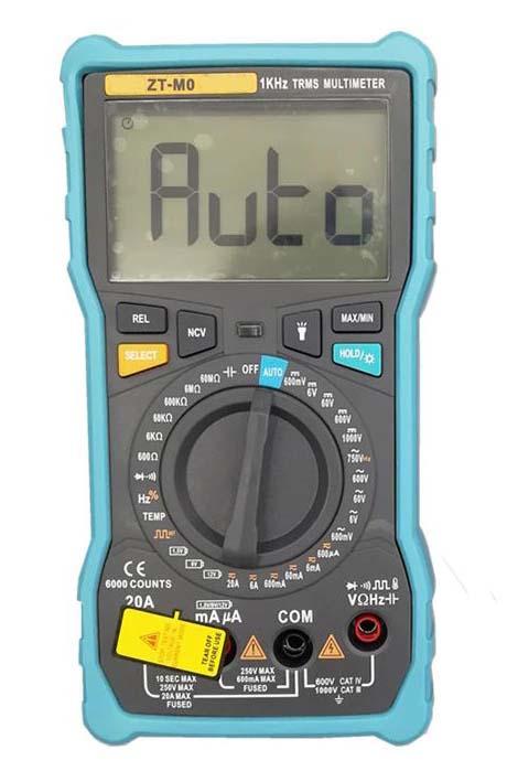 ZT-M0 ZT-M1 True-RMS Digital Multimeter Auto and Manual With Analog Ba ...