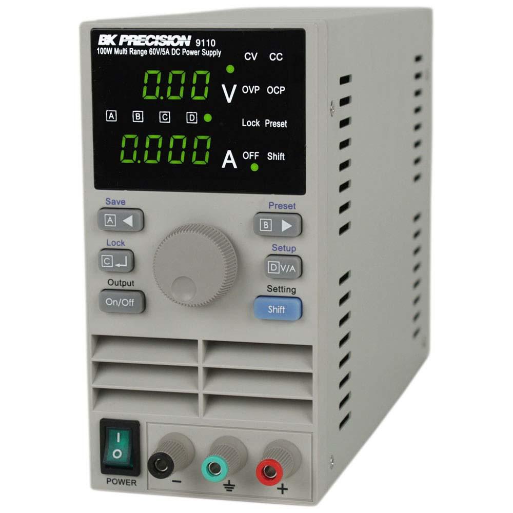 BK Precision 9111 Multi Range DC Power Supply, 180W, 8A, 60V ...