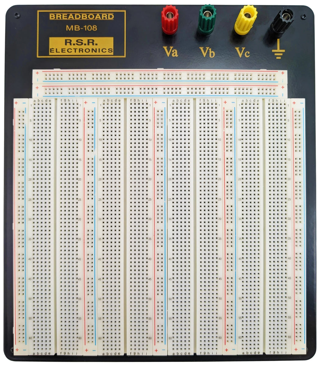 Premium Solderless Breadboard 3,220 Contact Points, 4 Binding Posts, I ...