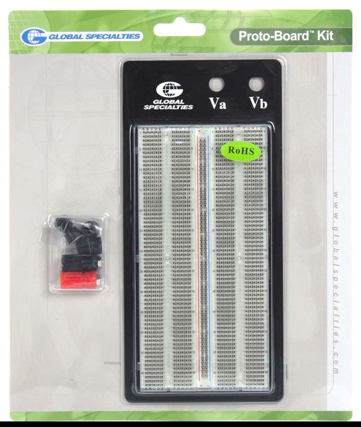 Global Specialties Transparent Proto-Boards Model PB101T – Electronix ...