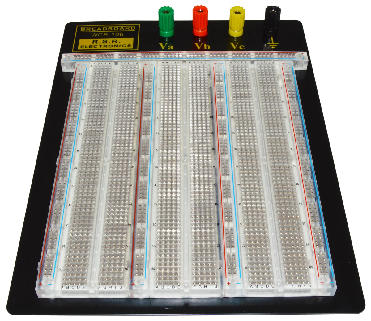 Premium Solderless Clear Breadboard with 70 Piece Jumper Wire Kit - 2 ...