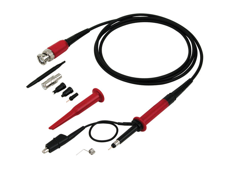 250 MHz Oscilloscope Probe with Accessories, Compensation range: 10 to ...