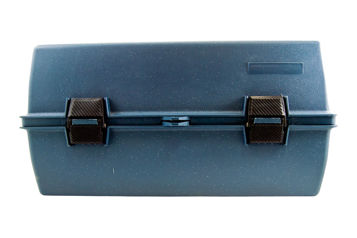 3 Tray Storage Box, Jumbo Size : 17" x 8" x 8 ¾", Blue Color ...