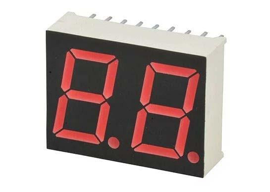 Multi Digit Displays C.C. 2 Digit 18 Pin – Electronix Express