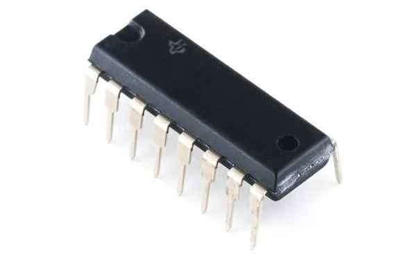 16 Pin Motor Driver IC, 4.5-36V @1A, L293D – Electronix Express