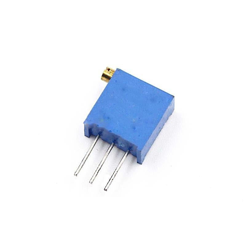 Potentiometer Multiturn Side Adjust - 5K Ohm (Square) – Electronix Express
