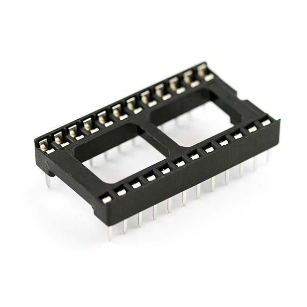 Solder Tail Low Profile IC Socket 24-Pins - Wide – Electronix Express