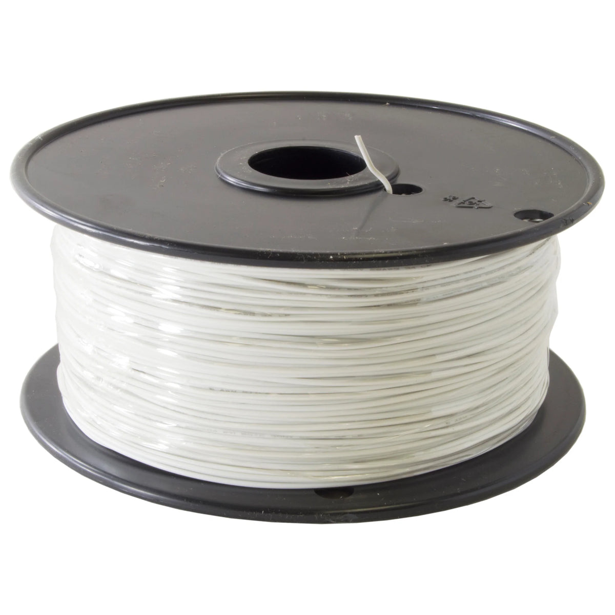 1000 Feet, 22 Gauge Solid Hook Up Wire - White, 300 Volts – Electronix ...