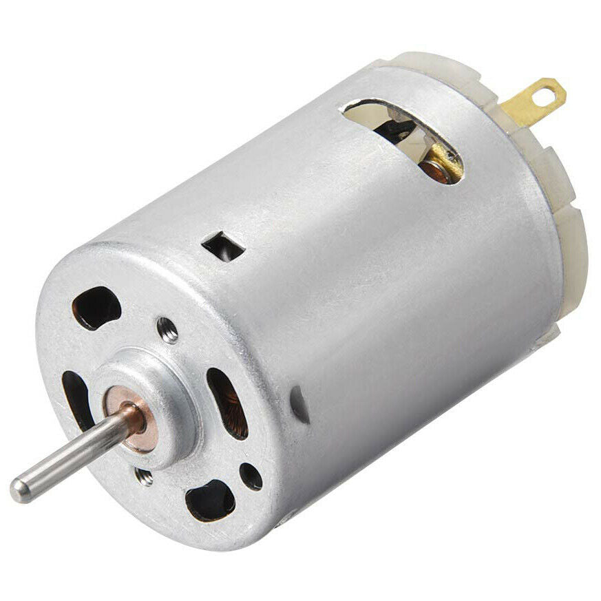 9V Heavy Duty DC Motor 12,500 RPM Max (1.08" Diameter x 1.48" Length ...