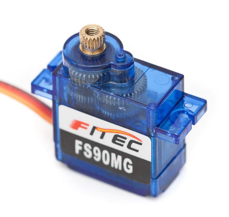 Mini Servo Motor with Metal Gears, 1.5kg.cm at 4V or 1.8kg.cm at 6V, F ...