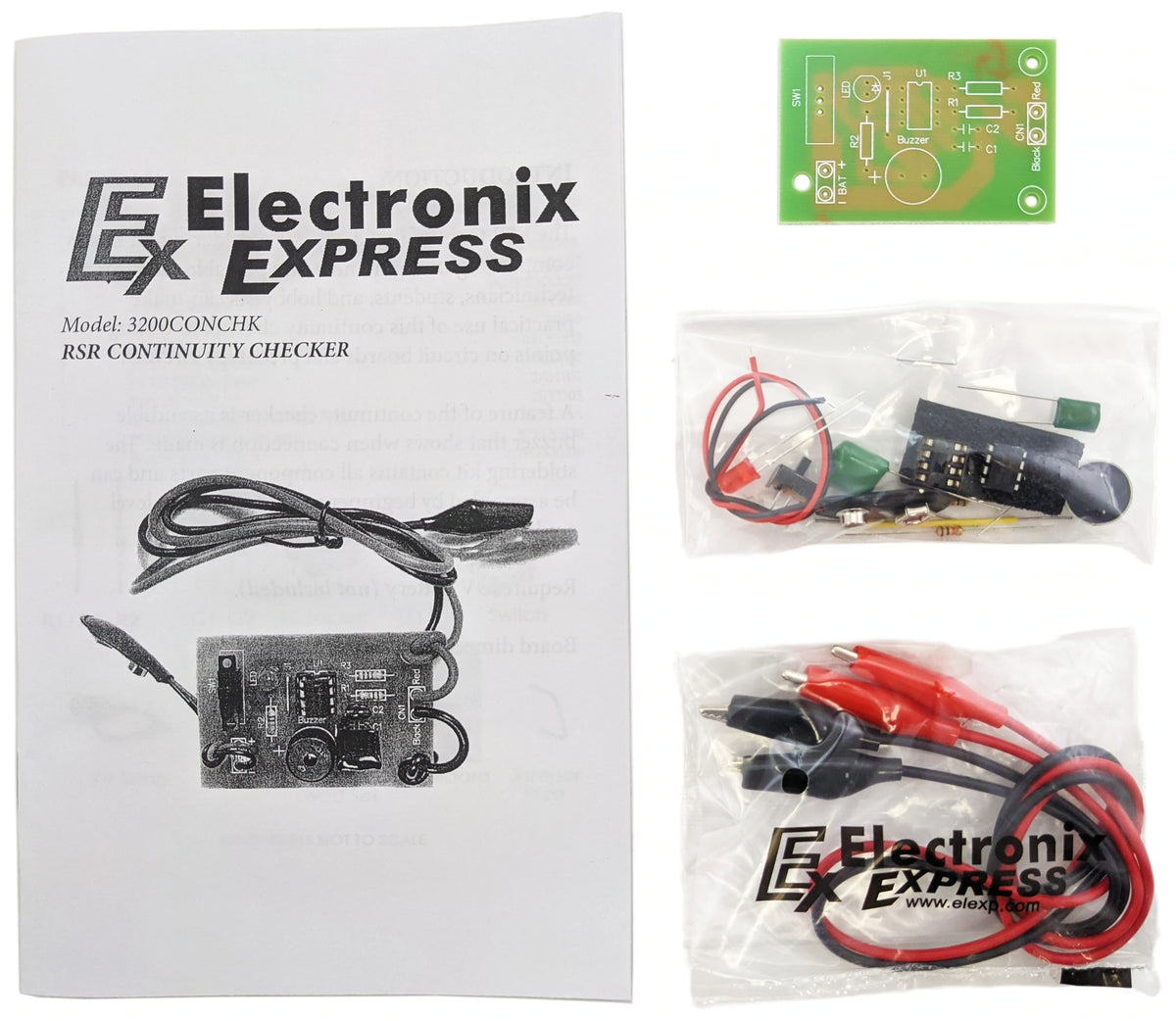 DIY Continuity Checker Soldering Practice Kit with Assembly Manual ...