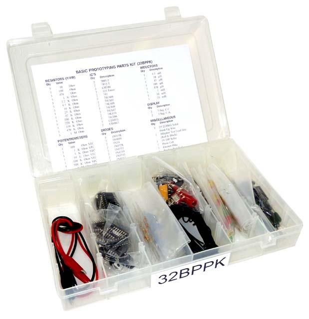 RSR Basic Prototyping Parts Kit – Electronix Express