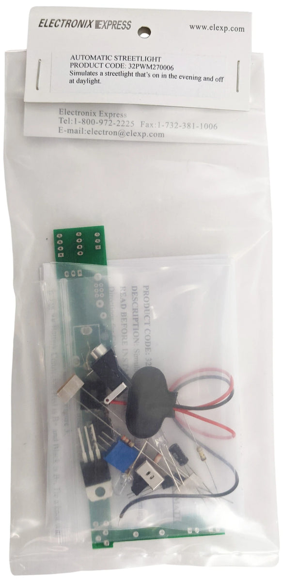 DIY Automatic Street Light Soldering Practice Kit – Electronix Express