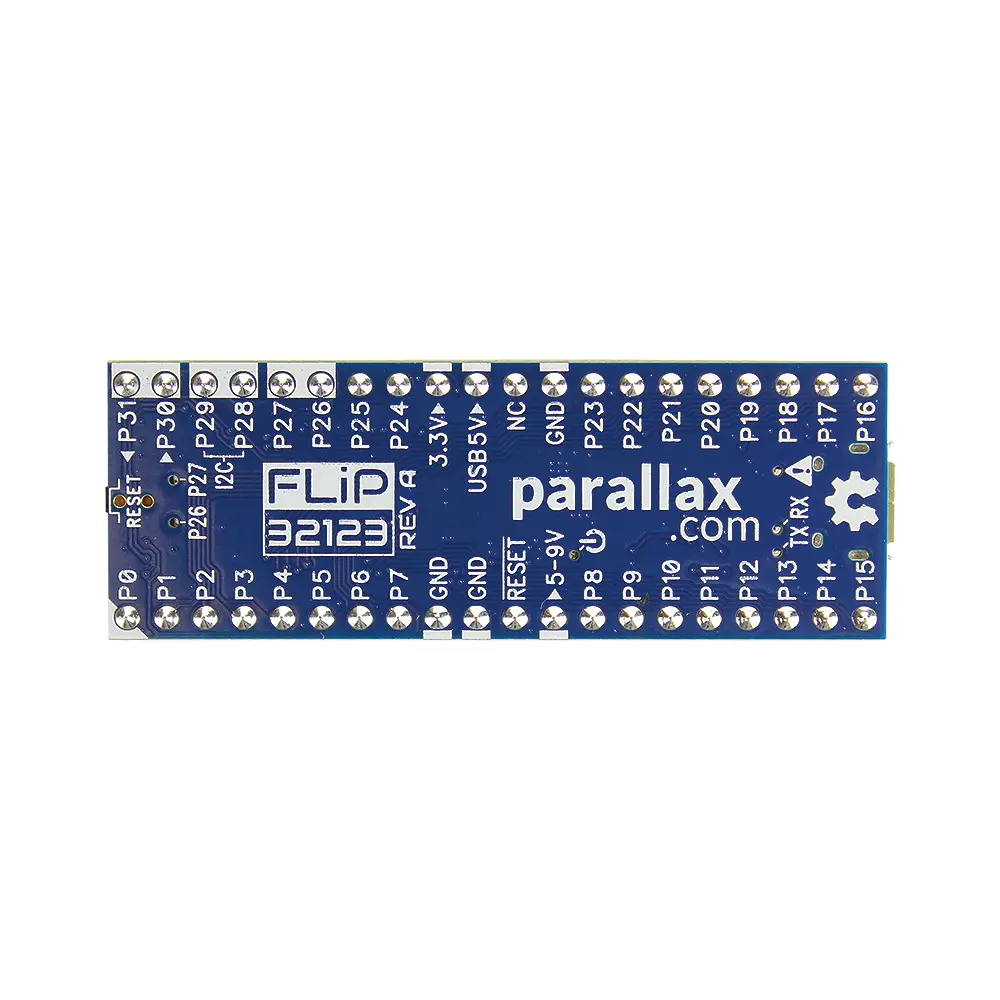 Parallax Propeller FLiP Microcontroller Module – Electronix Express