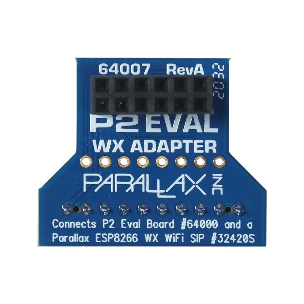 Parallax P2 WX Adapter Add-on Board – Electronix Express