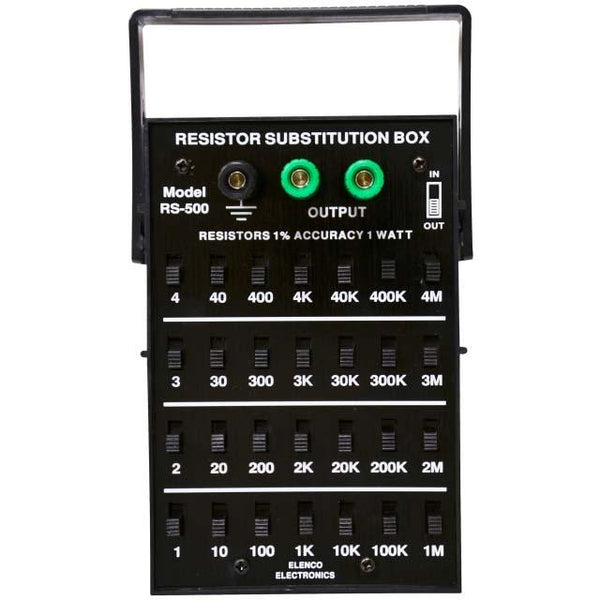Resistor Substitution Box RS-500 – Electronix Express