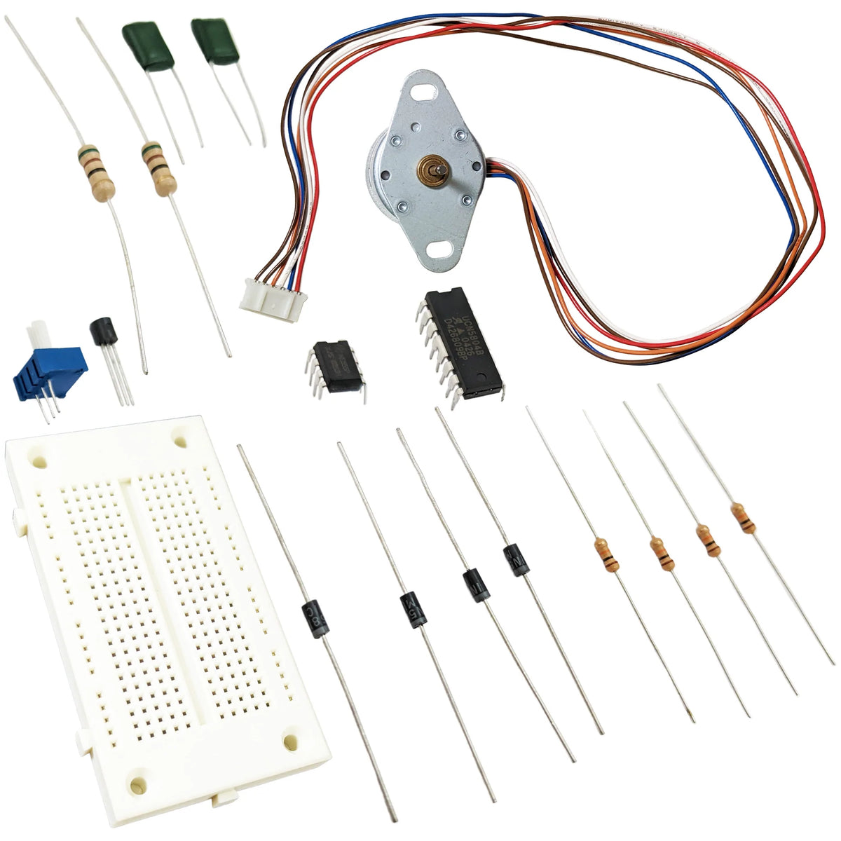 Stepper Motor Training Kit - Solderless Electrical Engineering Project ...
