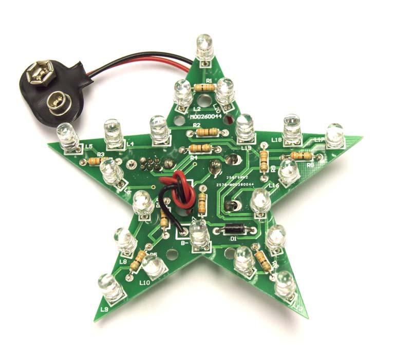 Colorful Flashing Star Kit – Electronix Express
