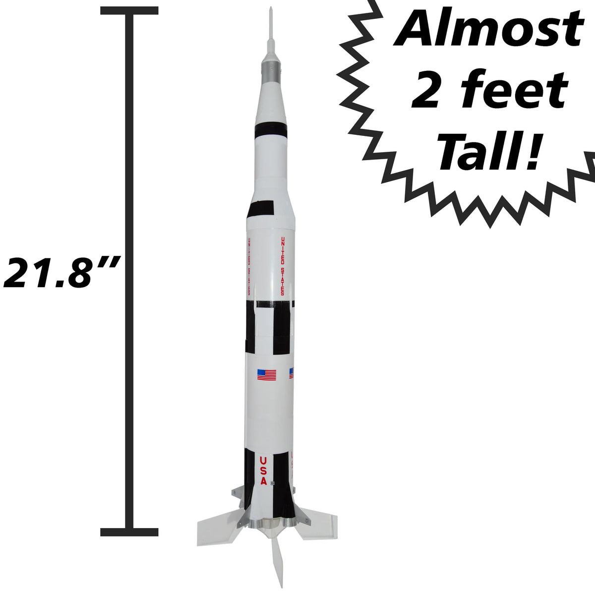 Estes Saturn V Model Rocket Starter Set - Includes Assembled Rocket, L ...
